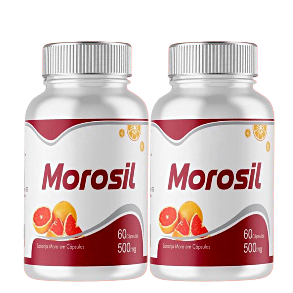 Morosil Laranja Moro kit 2 potes x 60 caps 120 capsulas 500mg | Shopee ...