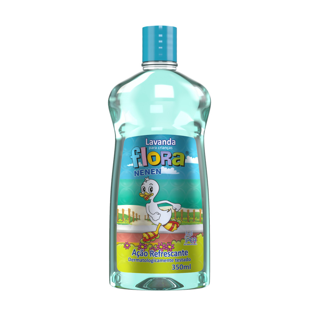 Lavanda Flora Nenen 350ml Colônia para crianças | Shopee Brasil