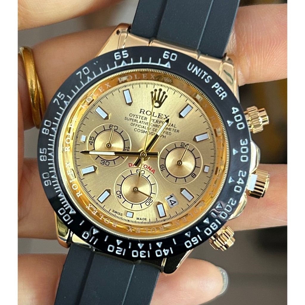 Rolex 2024 Novo Estilo Relógio Cósmico Tipo De Pulso Movimento Quartzo ...