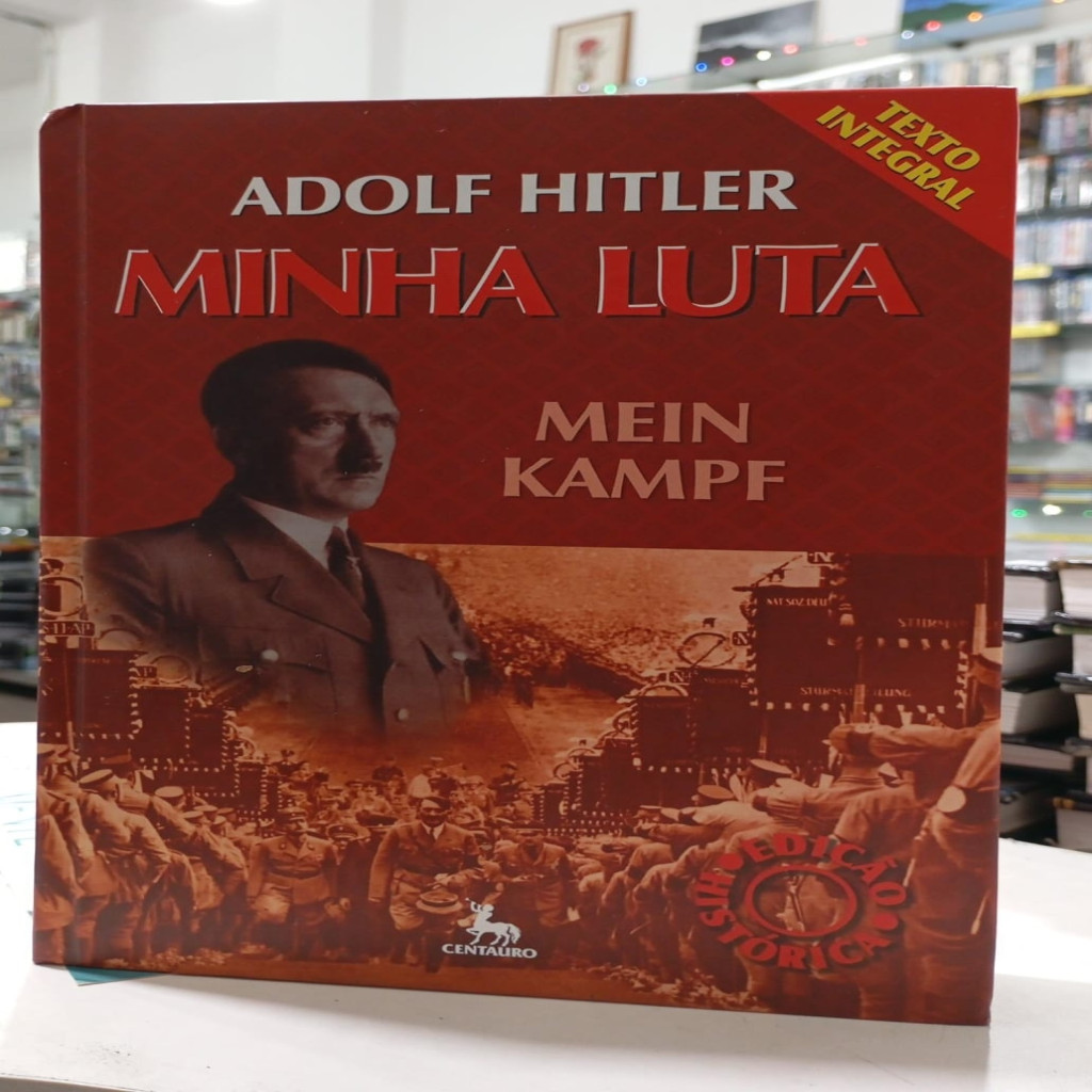 Minha luta mein kampf autor Hitler, adolf | Shopee Brasil