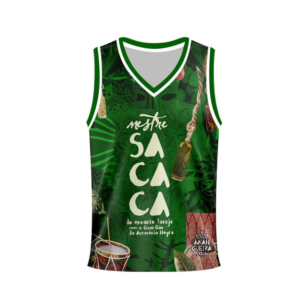 Regata camiseta Escola de samba Mangueira Carnaval 2026 Verde | Shopee ...