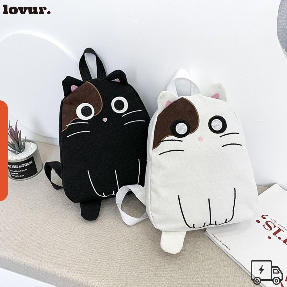 Mochila LOVUR, Mochila de Lona de Grande Capacidade para Gatos ...
