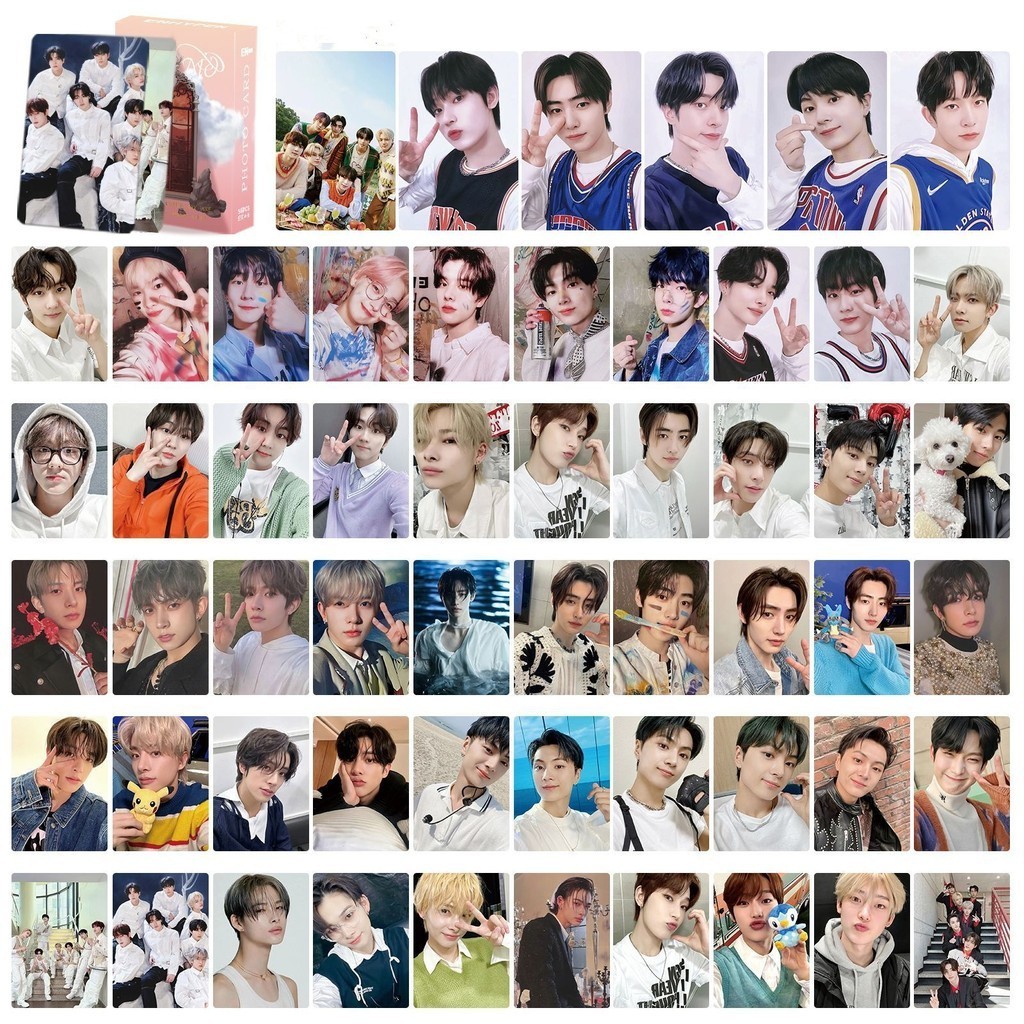 50-119pcs EN Holographic Postcards ROMANCE UNTOLD MEMORABILIA HEESEUNG ...
