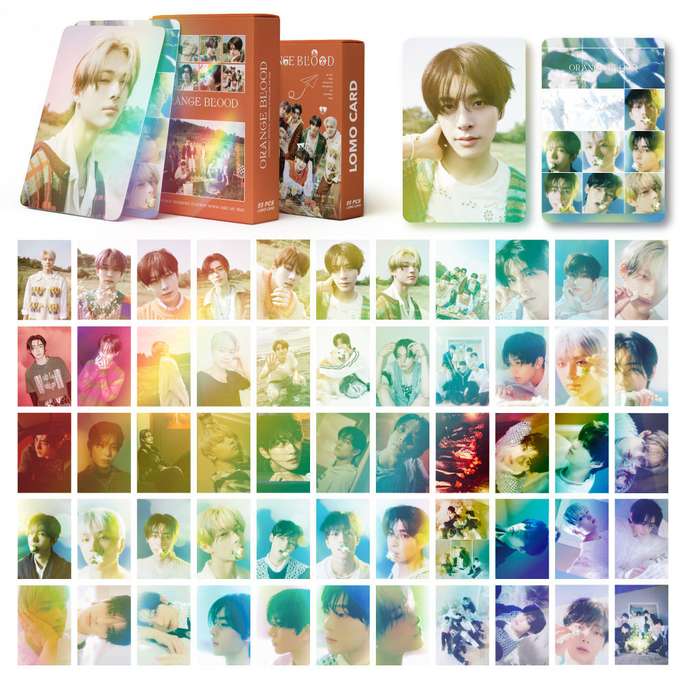 50-119pcs EN Holographic Postcards ROMANCE UNTOLD MEMORABILIA HEESEUNG ...