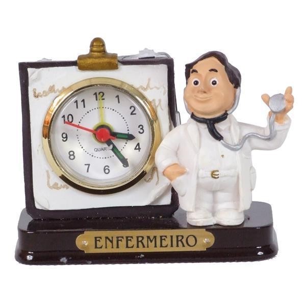 Boneco Profissional Enfermeiro Miniatura C/ Relógio 8 Cm | Shopee Brasil