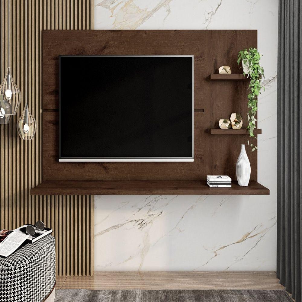 Painel Para Tv Ate 49 New Clean Jacaranda | Shopee Brasil