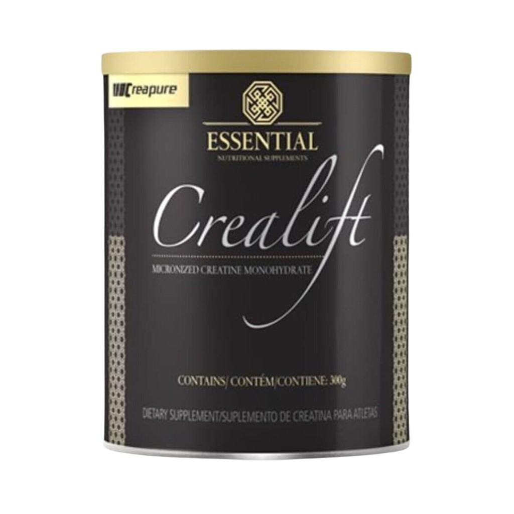 CreaLift Creapure Essential Nutrition Creatina 300g | Shopee Brasil