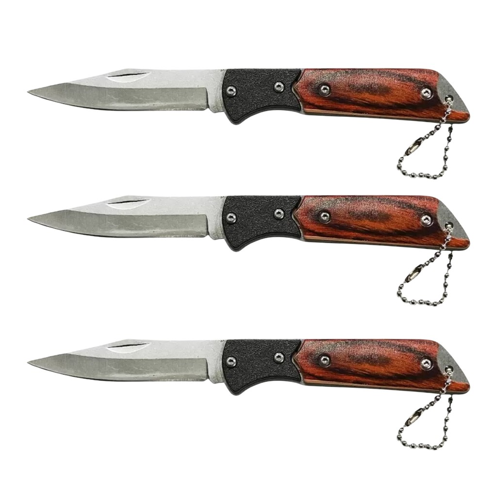 3 Canivetes Xingu XV3093 c/ Cabo de Madeira | Shopee Brasil