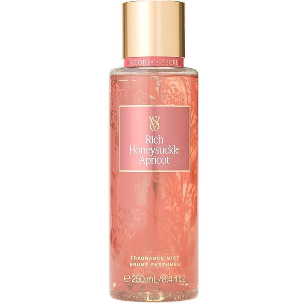 Body Splash Victorias Secret Rich Honeysuckle Apricot 250 ML | Shopee ...