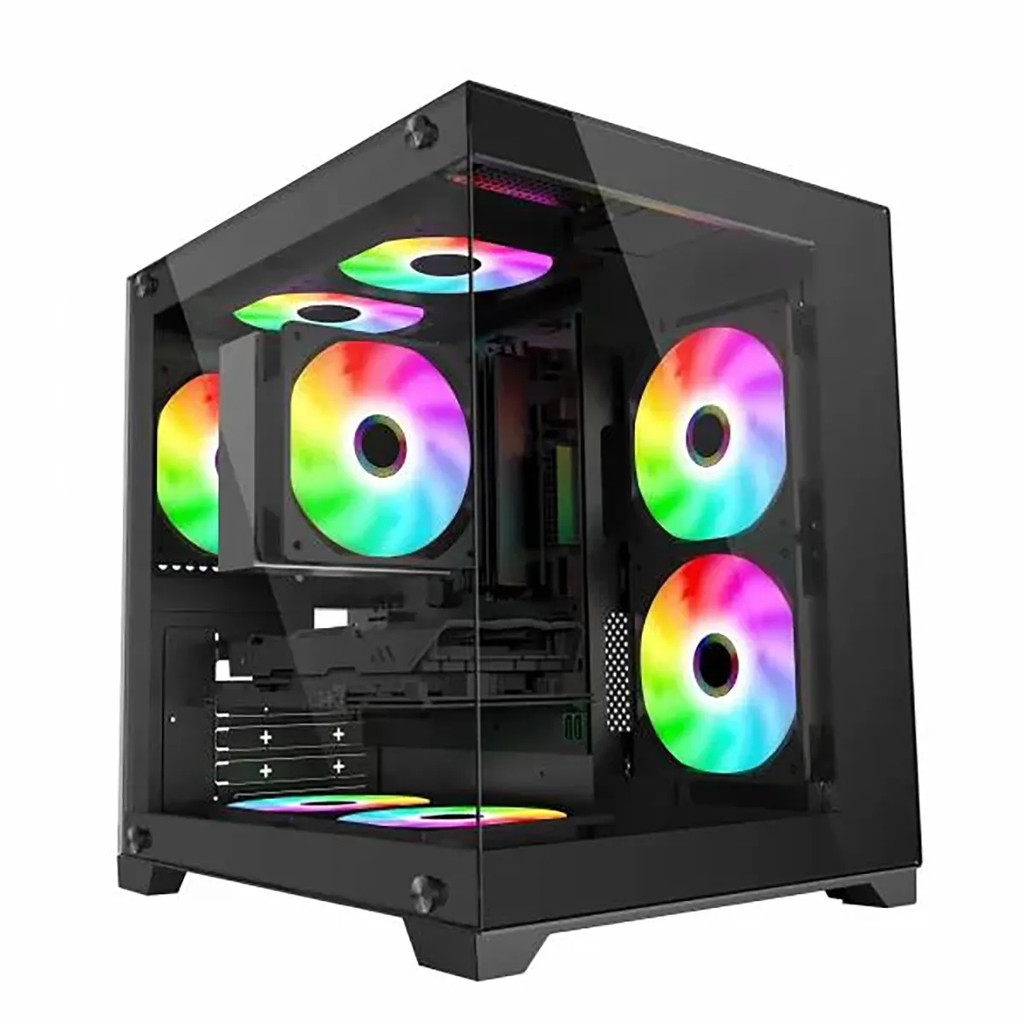 PC Gamer SUPER SEVEN Ryzen 6 5600X RX580 16GB B550 SSD 512GB 16GB RAM ...