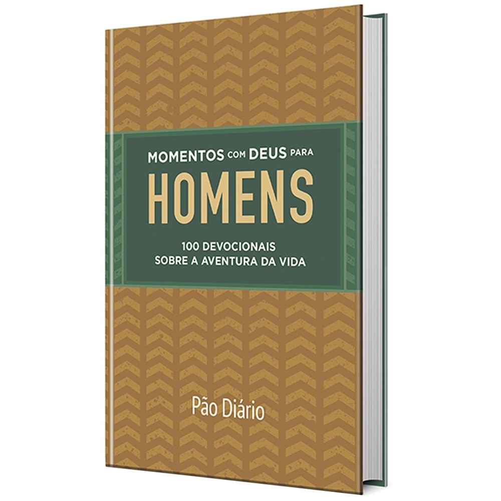Livro Momentos Com Deus Para Homens: 100 Devocionais Sobre A Aventura ...