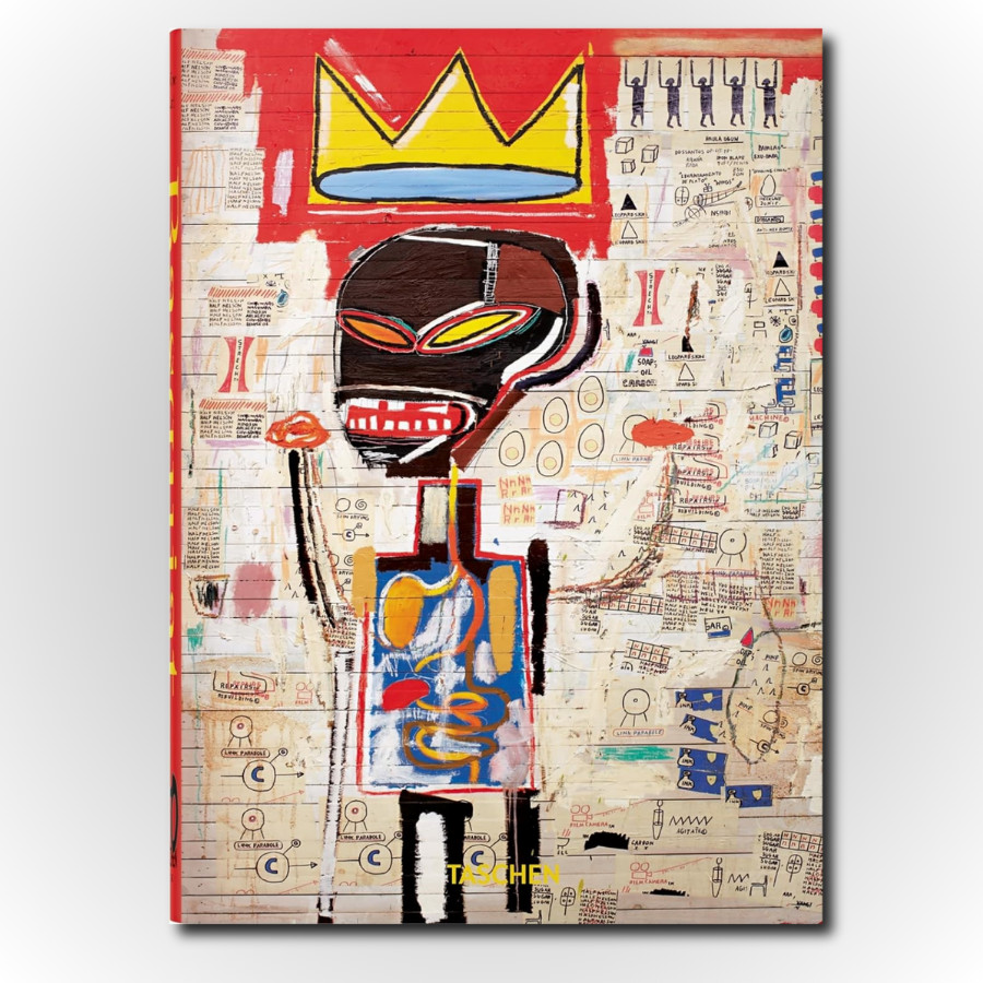 Quadro Jean-Michel Basquiat 40th Ed. Obra de Arte Contemporânea em Tela Acetinada | Shopee Brasil