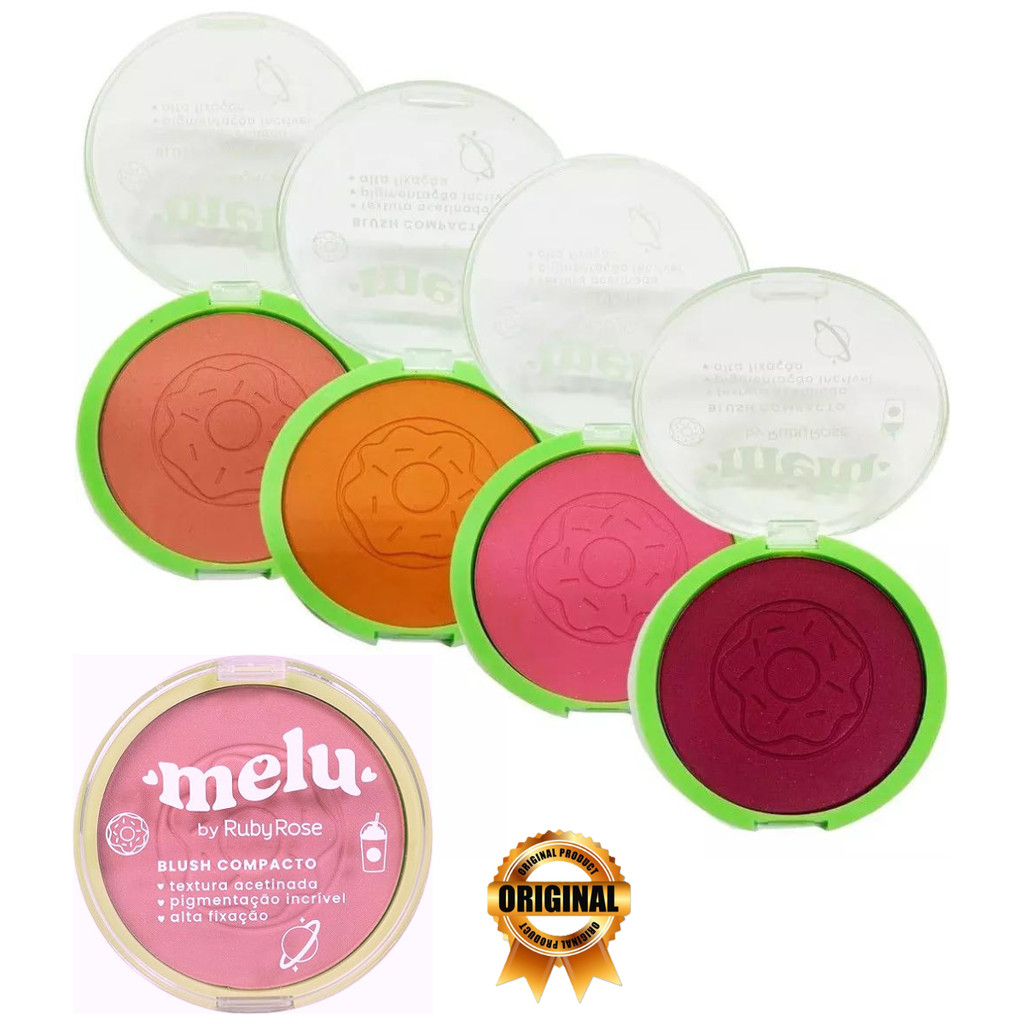 Blush Melu Compacto By Ruby Rose 10g | Shopee Brasil