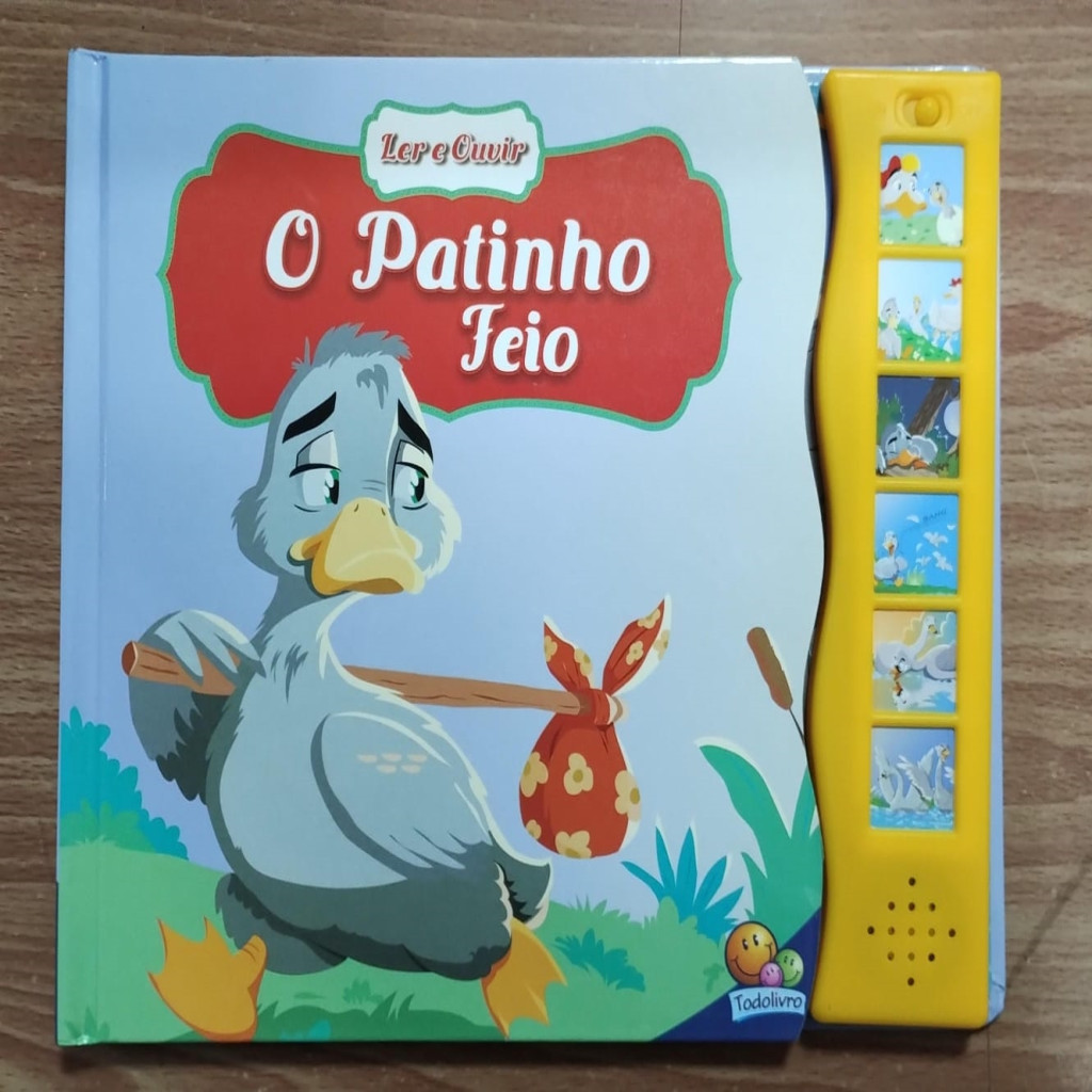O patinho feio - Ler e ouvir autor Todo Livro | Shopee Brasil