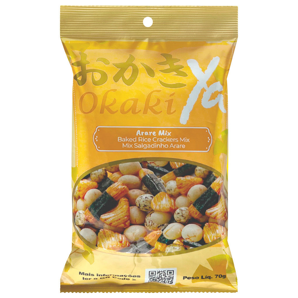 Biscoito Okaki Ya Norimaki Mix World Links 70g | Shopee Brasil
