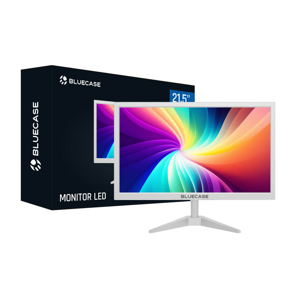 Monitor Branco 21,5'' Fhd 75hz Consultório Hdmi Vga | Shopee Brasil