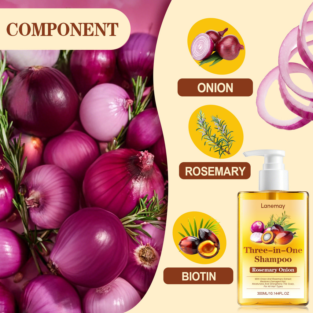 Shampoo Complexo Vegetal Batana & Alecrim E Cebola 300ml | Limpador De ...