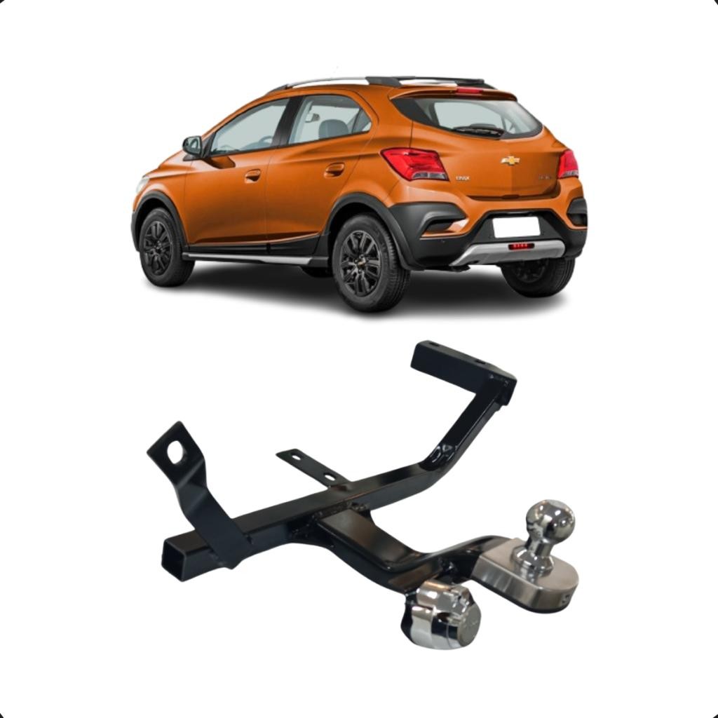 Engate Reboque Reforcel Fixo 500Kg Onix Activ 2011 ate 2019 | Shopee Brasil