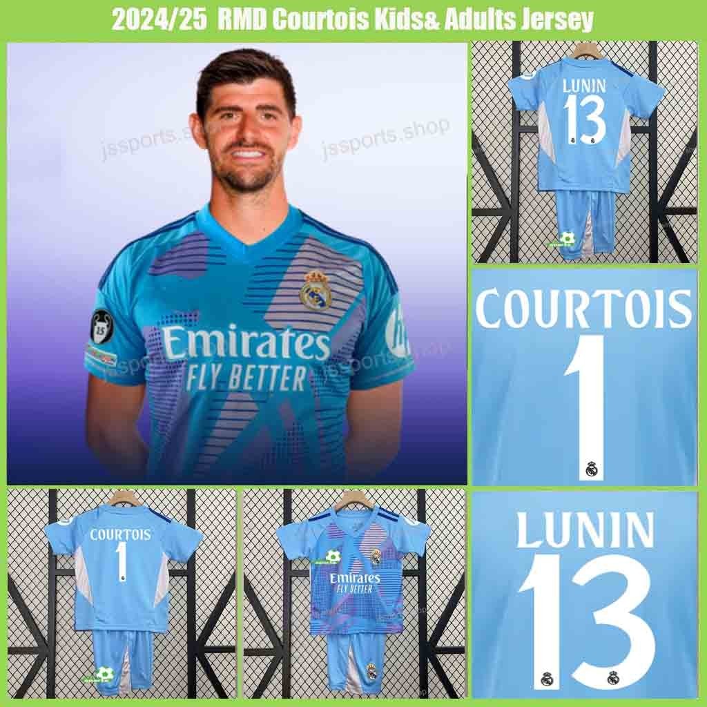 2024/25 RMD Courtois Camisa De Goleiro Para Crianças E Adultos/HMMJ ...