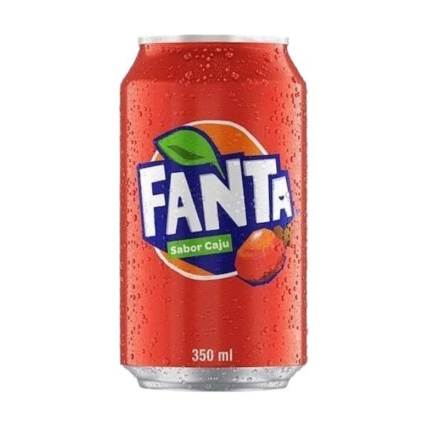 Fanta 350ml - Kit / 2 Latas Cajuína | Shopee Brasil