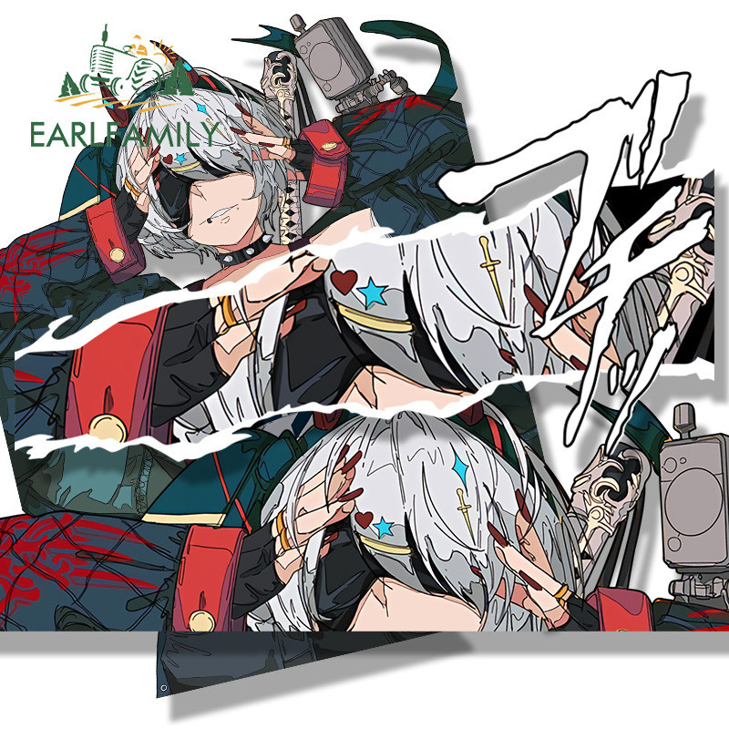 EARLFAMILY 13 Cm Punk Demon 2B Fanart Adesivos De Carro Nier Automata ...