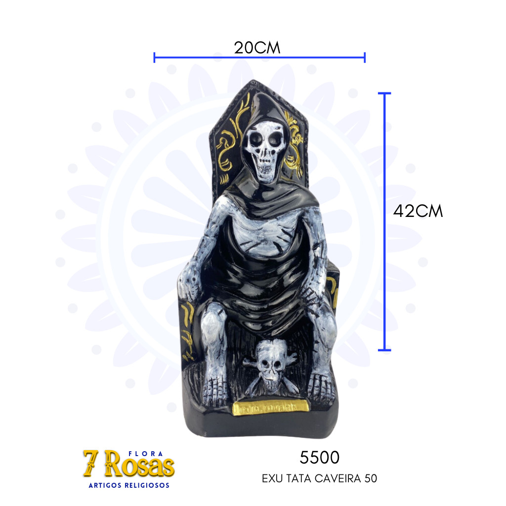 EXU TATA CAVEIRA 50 | Shopee Brasil