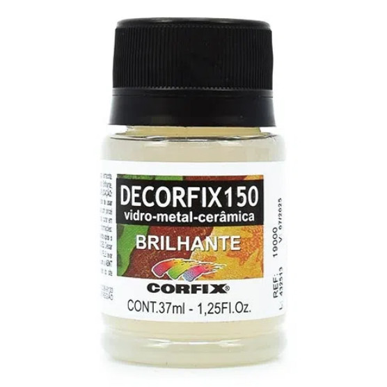 Tinta Decorfix 150º Brilhante Corfix - 300 Incolor (37 ml) | Shopee Brasil