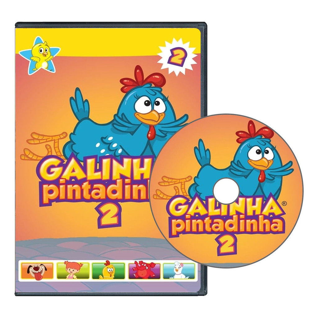 Dvd Galinha Pintadinha Vol 2 | Shopee Brasil