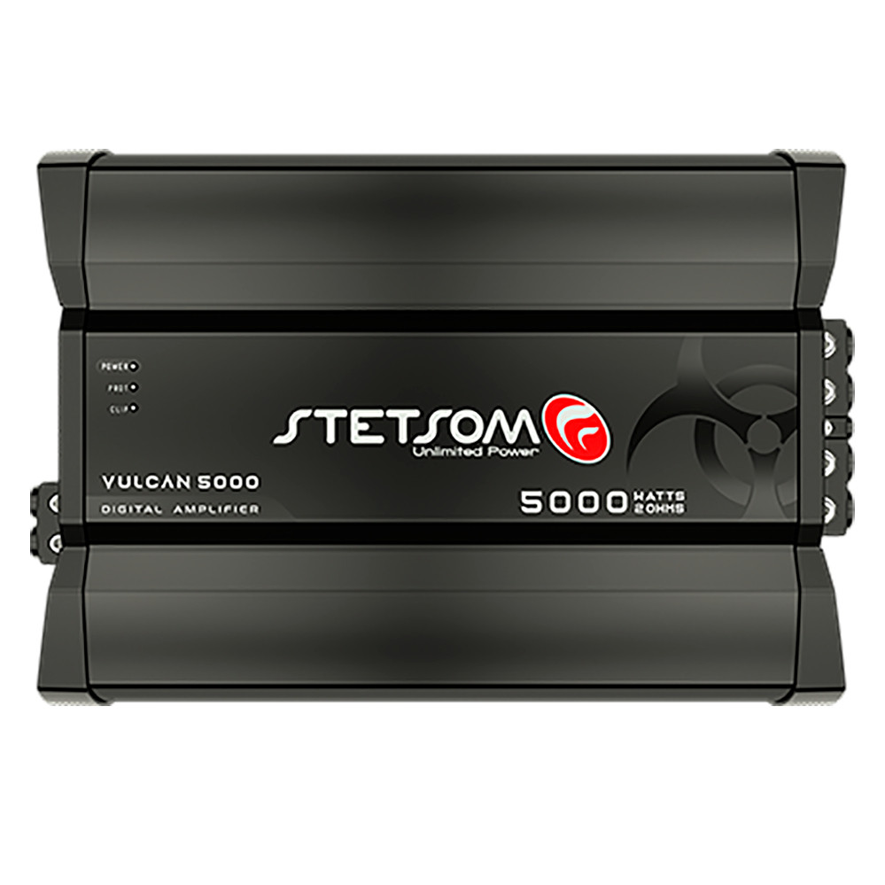 Modulo Amplificador Stetsom 5000 Rms Vulcan 5000 Mono Digital 1 Canal 2 ...