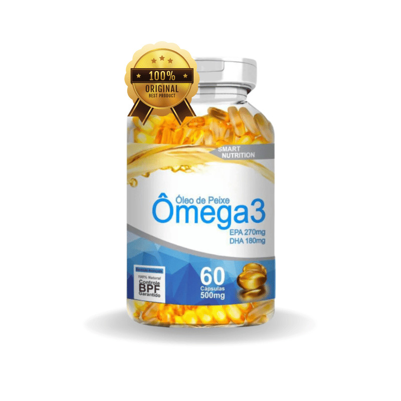 Ômega 3 EPA 540mg DHA 360mg 1000mg 60 Softgels | 4 Elementos | Shopee Brasil