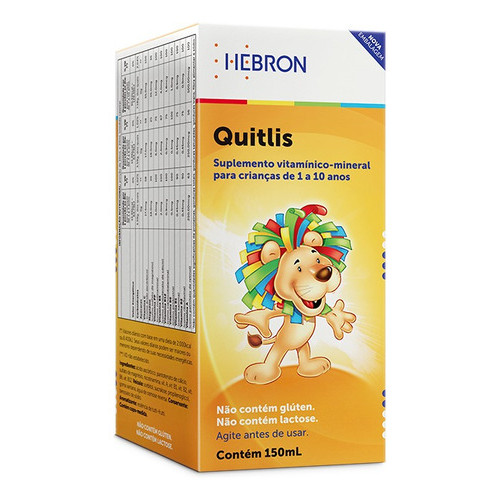 Quitlis Solução Oral Frasco Com 150ml - Hebron | Shopee Brasil