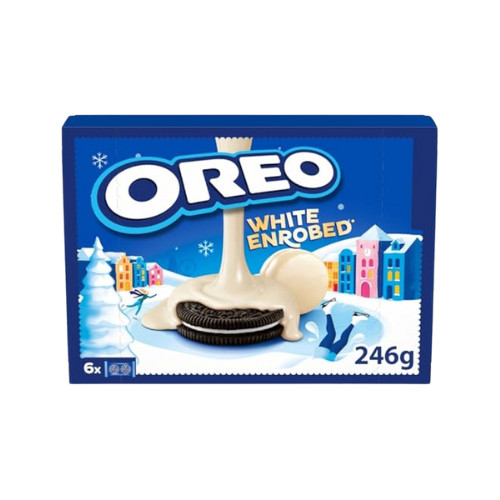 Biscoito Oreo Com Cobertura De Chocolate Branco 246g | Shopee Brasil