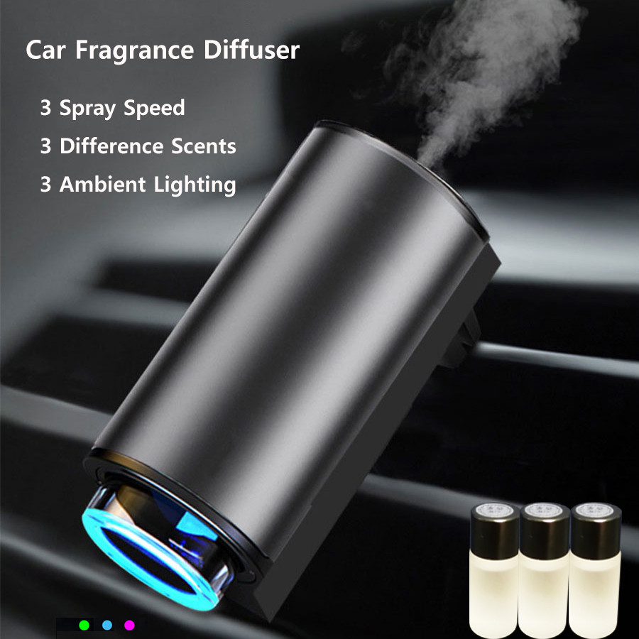 Carro Ar Oulet Aroma Fragrância Difusor AI Trabalhando 3 Aromas Perfume ...