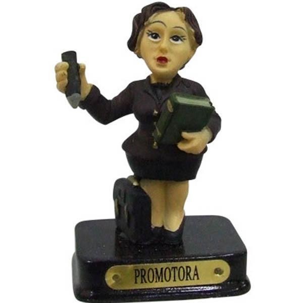 Boneco Profissional Promotora Miniatura Decoração 8cm | Shopee Brasil