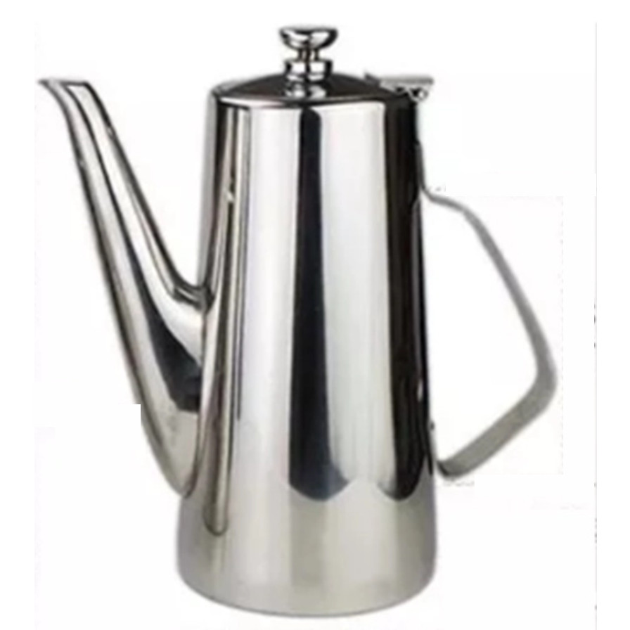 Bule Inox Bico Fino Com Tampa e Capacidade 2000ml - Hotel Cozinha Rica ...