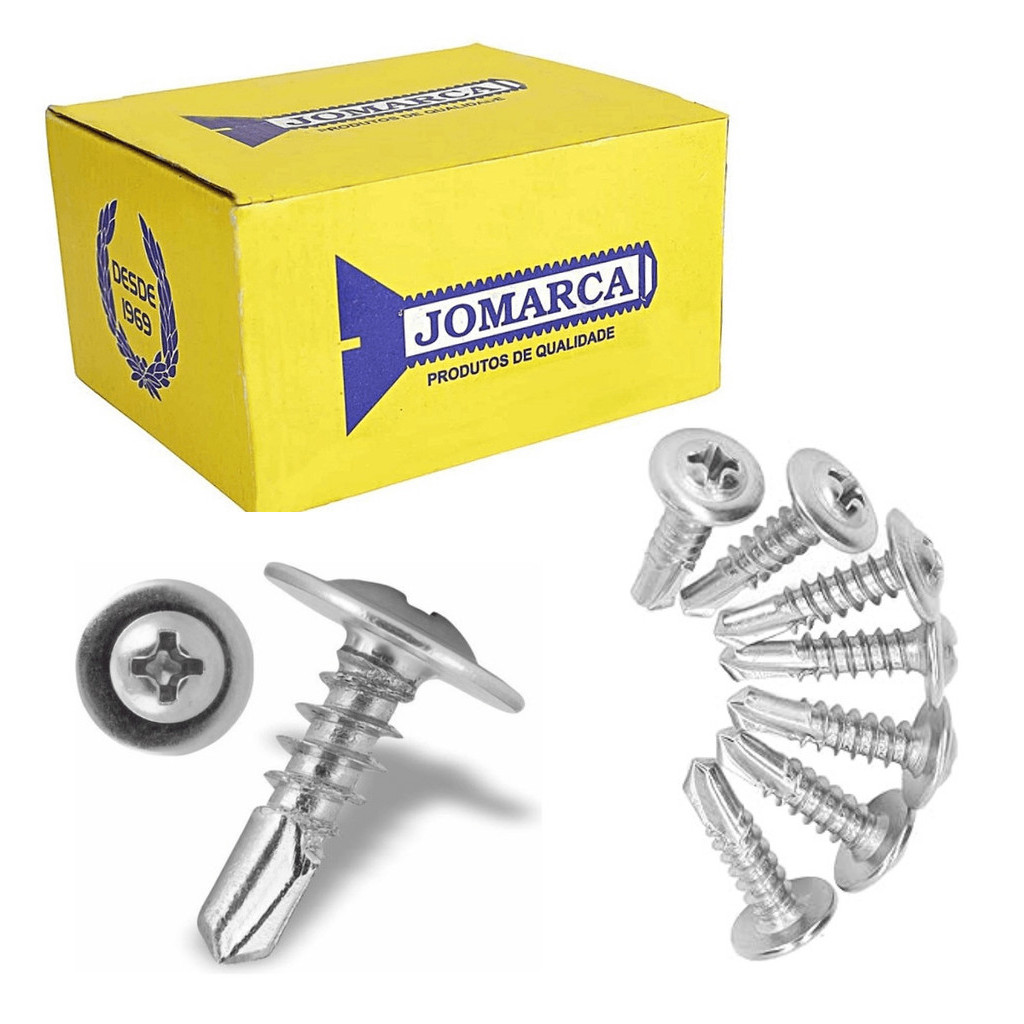 Parafuso Auto Brocante 4,2x13 Flangeado Phillips 500 peças | Shopee Brasil