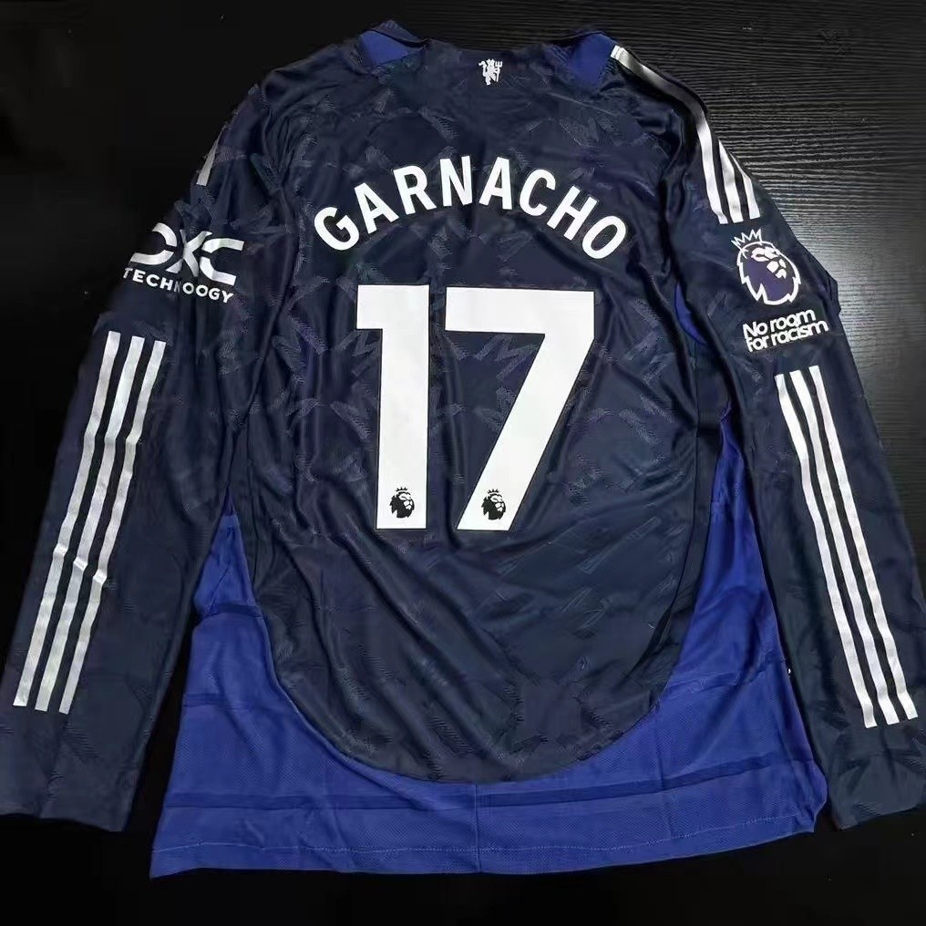 (Versão do jogador em estoque) 24-25 Manchester United fora de casa ...