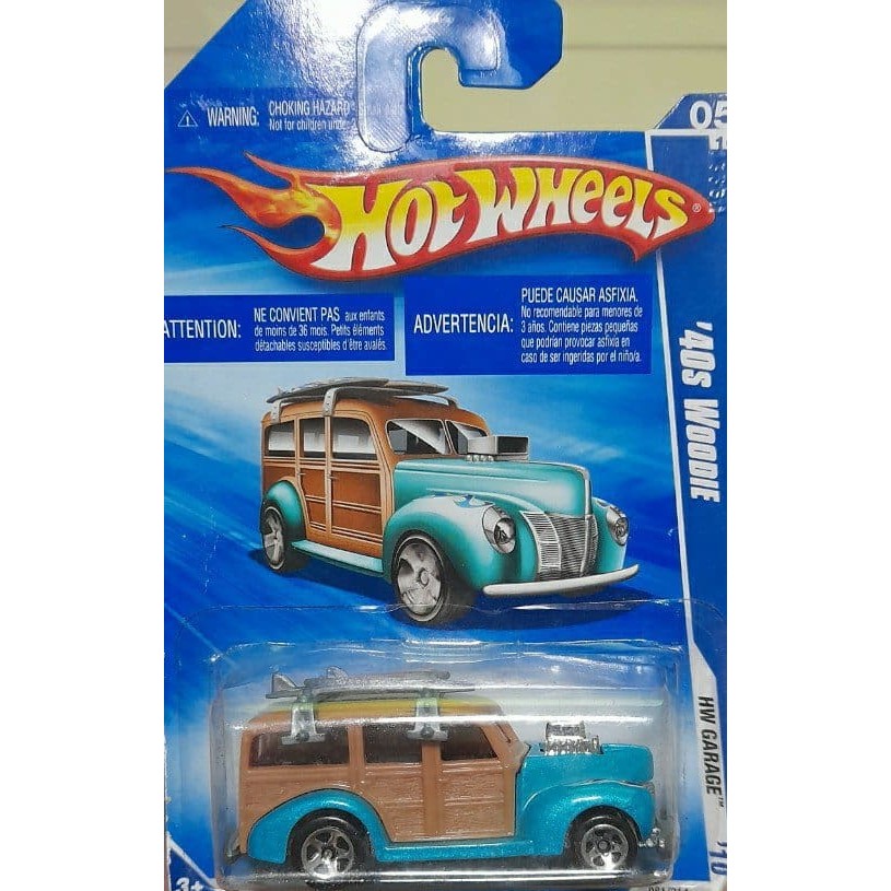 Hot Wheels Garage - '40s Woodie | Shopee Brasil