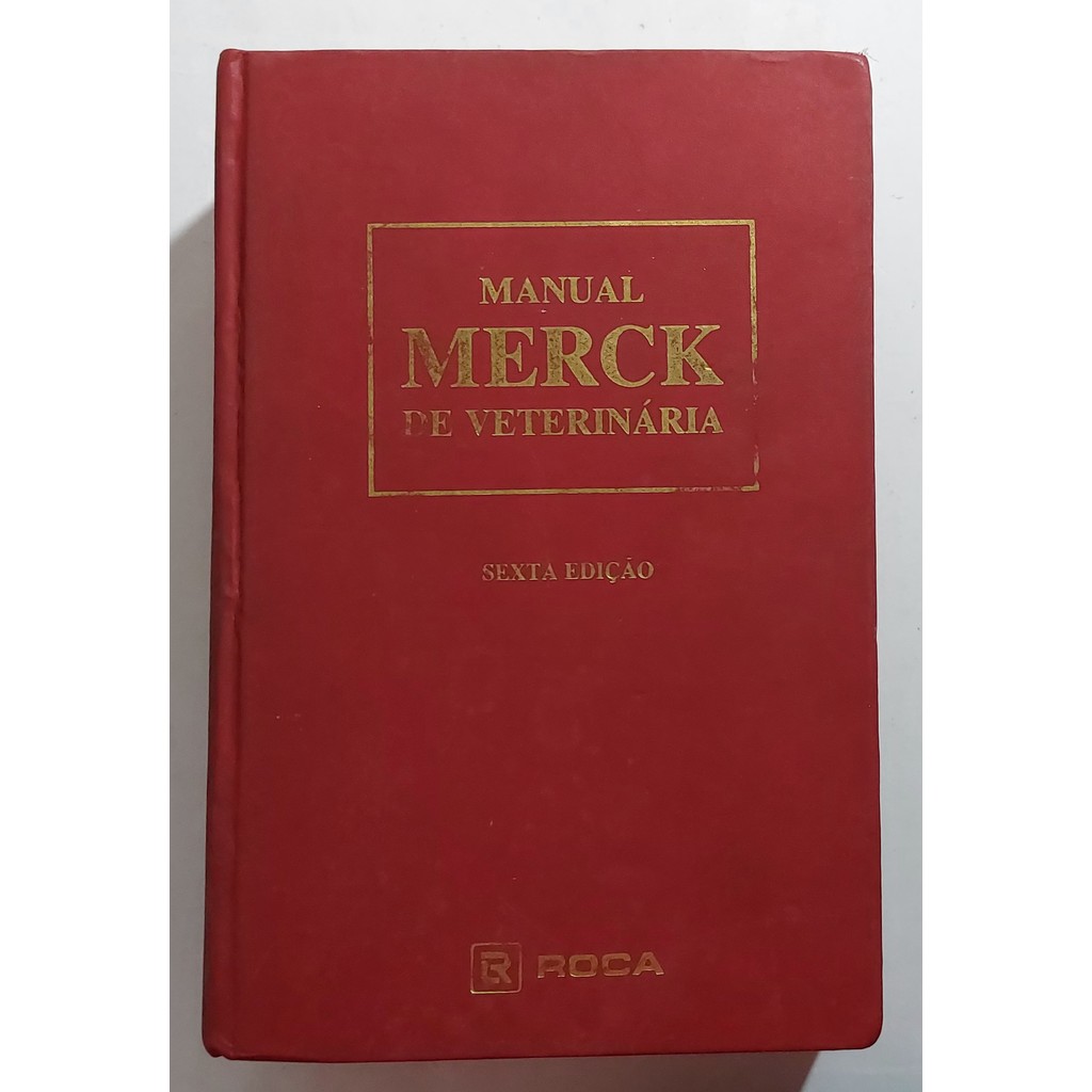 Manual Merck de veterinária de Clarence m. Fraser | Shopee Brasil