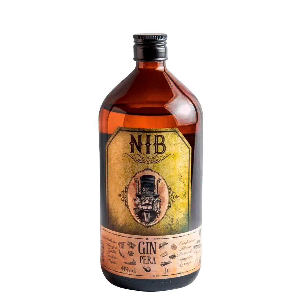 Gin Nacional NIB Sabor Pera 1l | Shopee Brasil