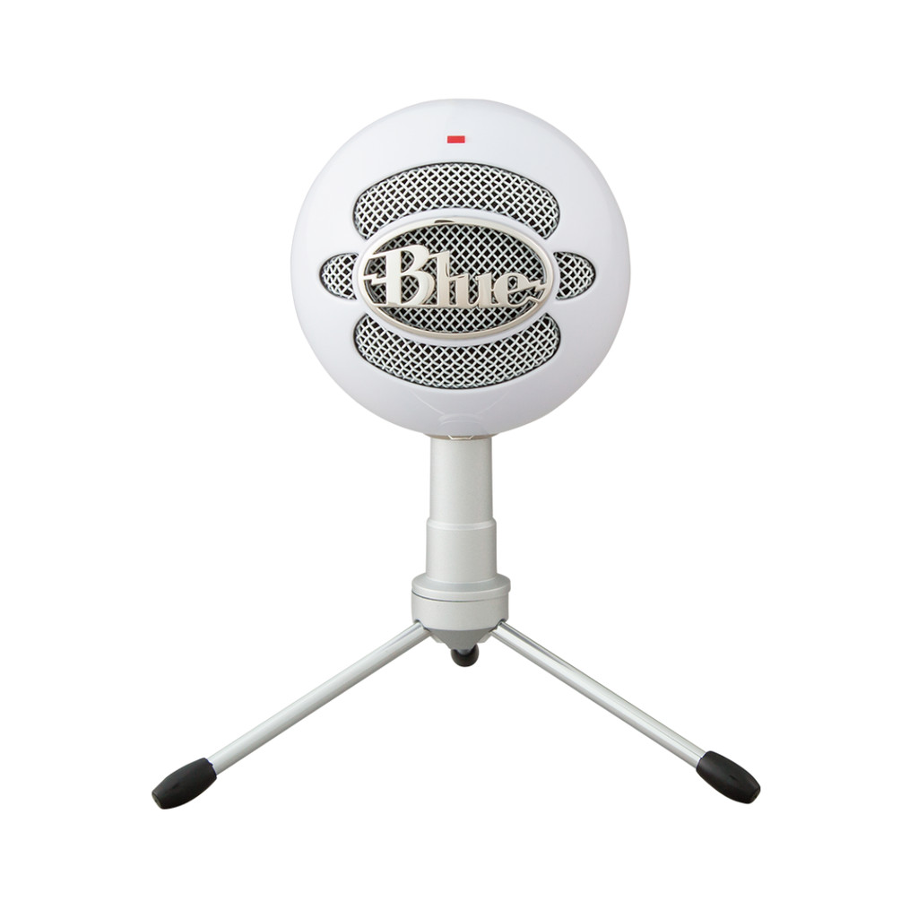 Microfone Blue SnowBall iCE Condensador USB Branco | Shopee Brasil