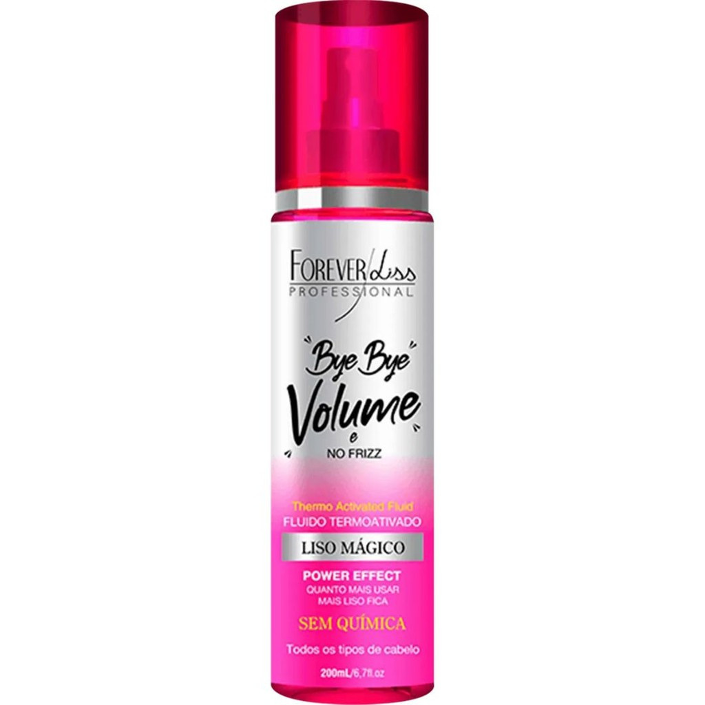 Spray Bye Bye Volume e No Frizz Forever Liss 200ml | Shopee Brasil