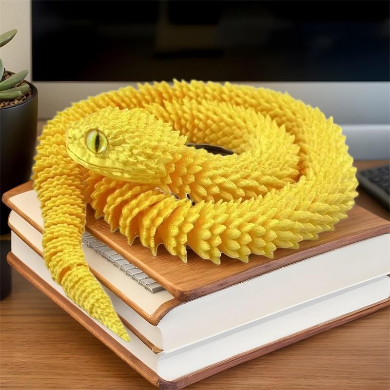 Articulated Snake Fidget Articulated Animal Action Figures Realistic ...