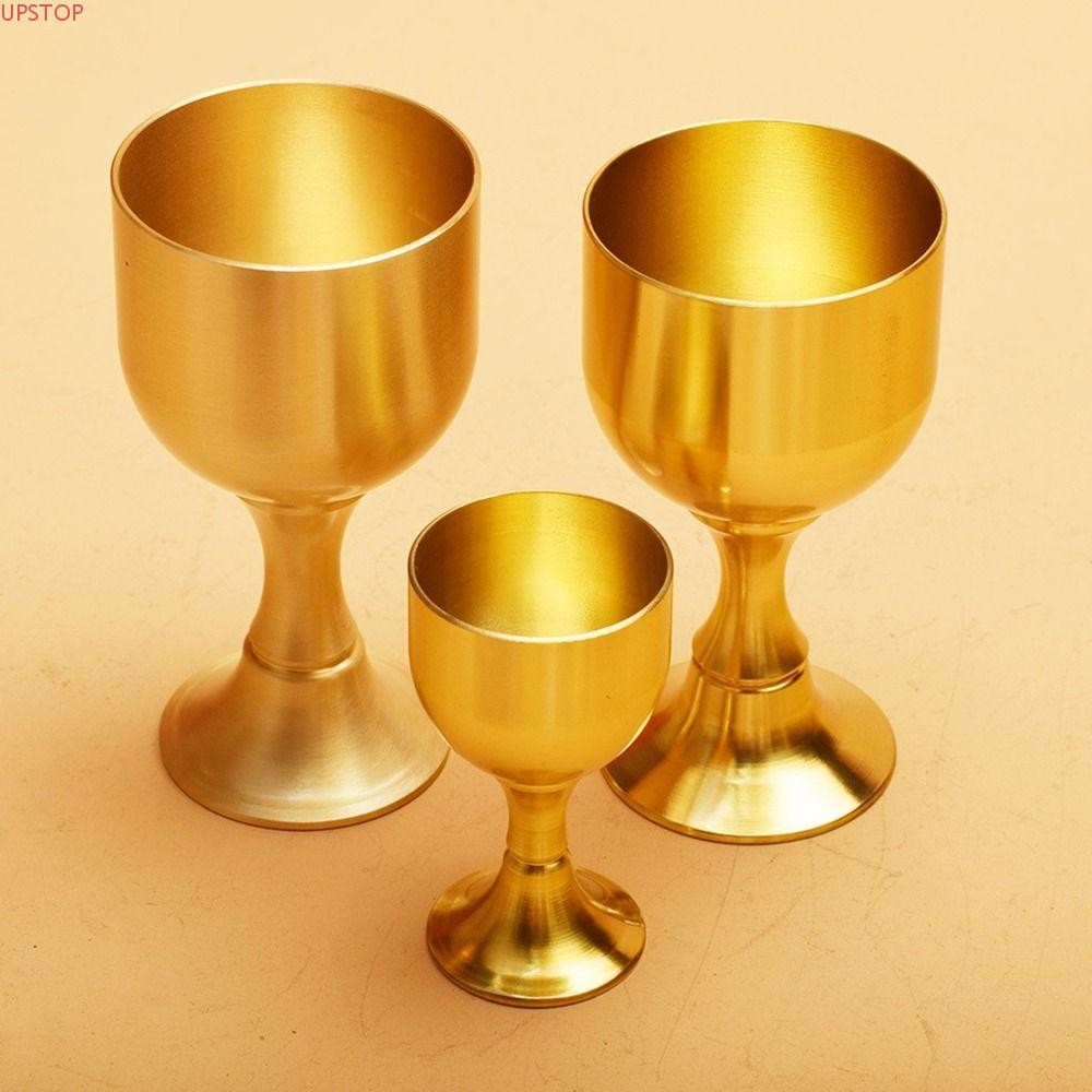 UPSTOP 1 Unidade De Taça De Vinho , Copo De Cálice De Latão De Cobre ...