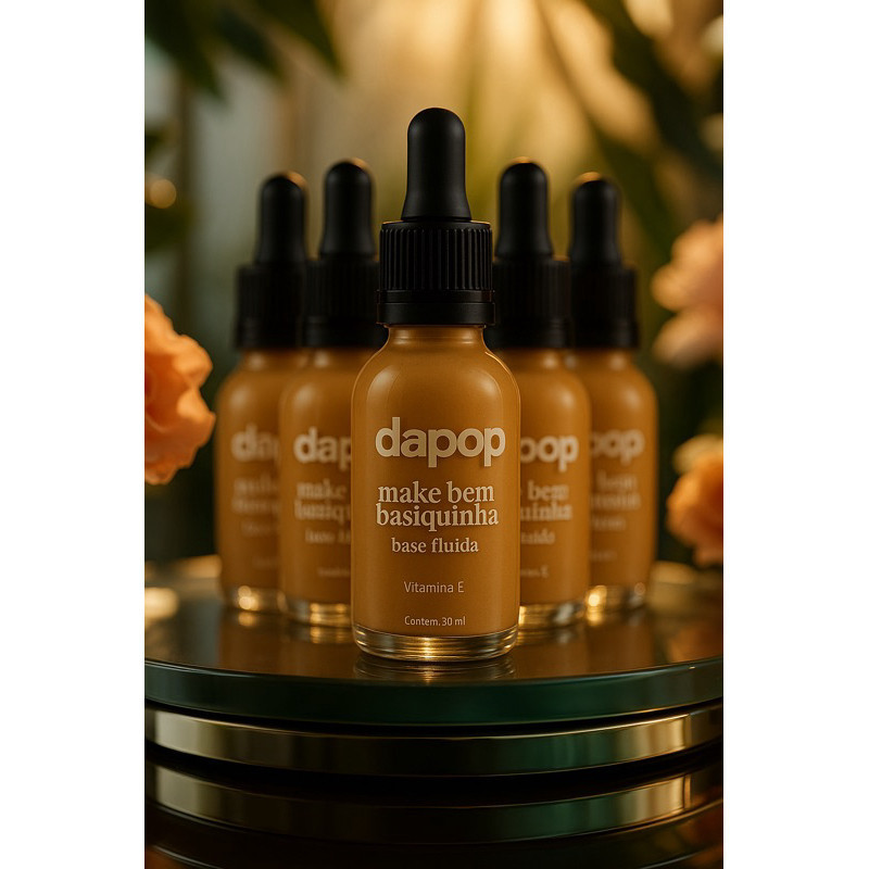 Base Fluida Dapop- make bem basiquinha | Shopee Brasil