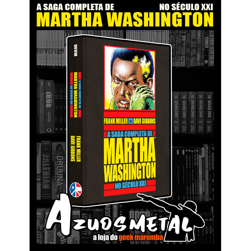 A Saga Completa de Martha Washington no Século XXI [HQ: Devir] | Shopee Brasil