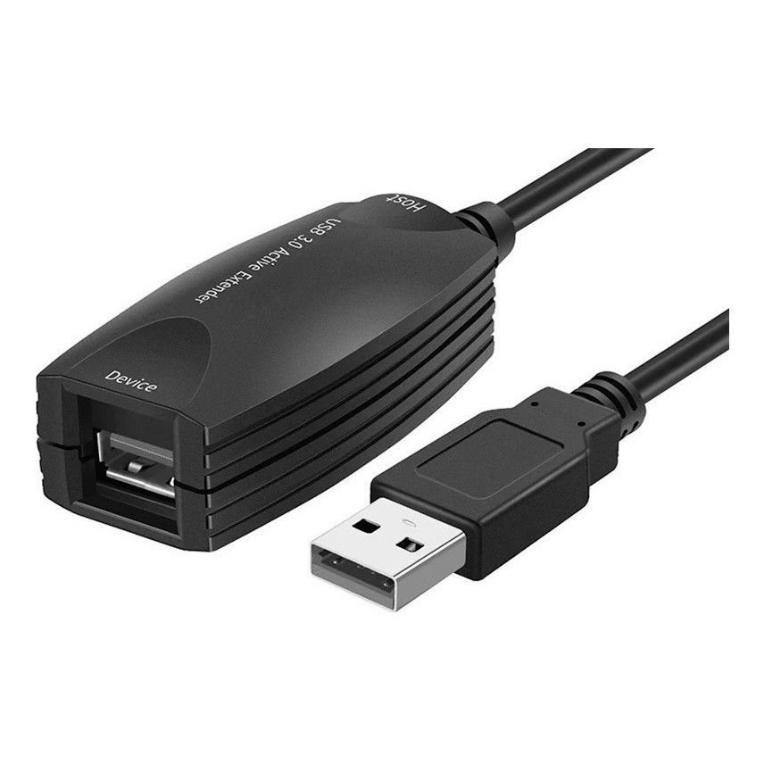 Extensor Usb 3.0 Ativo Repetidor A Macho X A Fêmea 5 Metros | Shopee Brasil
