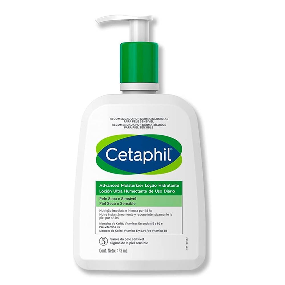 CETAPHIL ADVANCED MOISTURIZER LOÇÃO HIDRATANTE COM 473G | Shopee Brasil