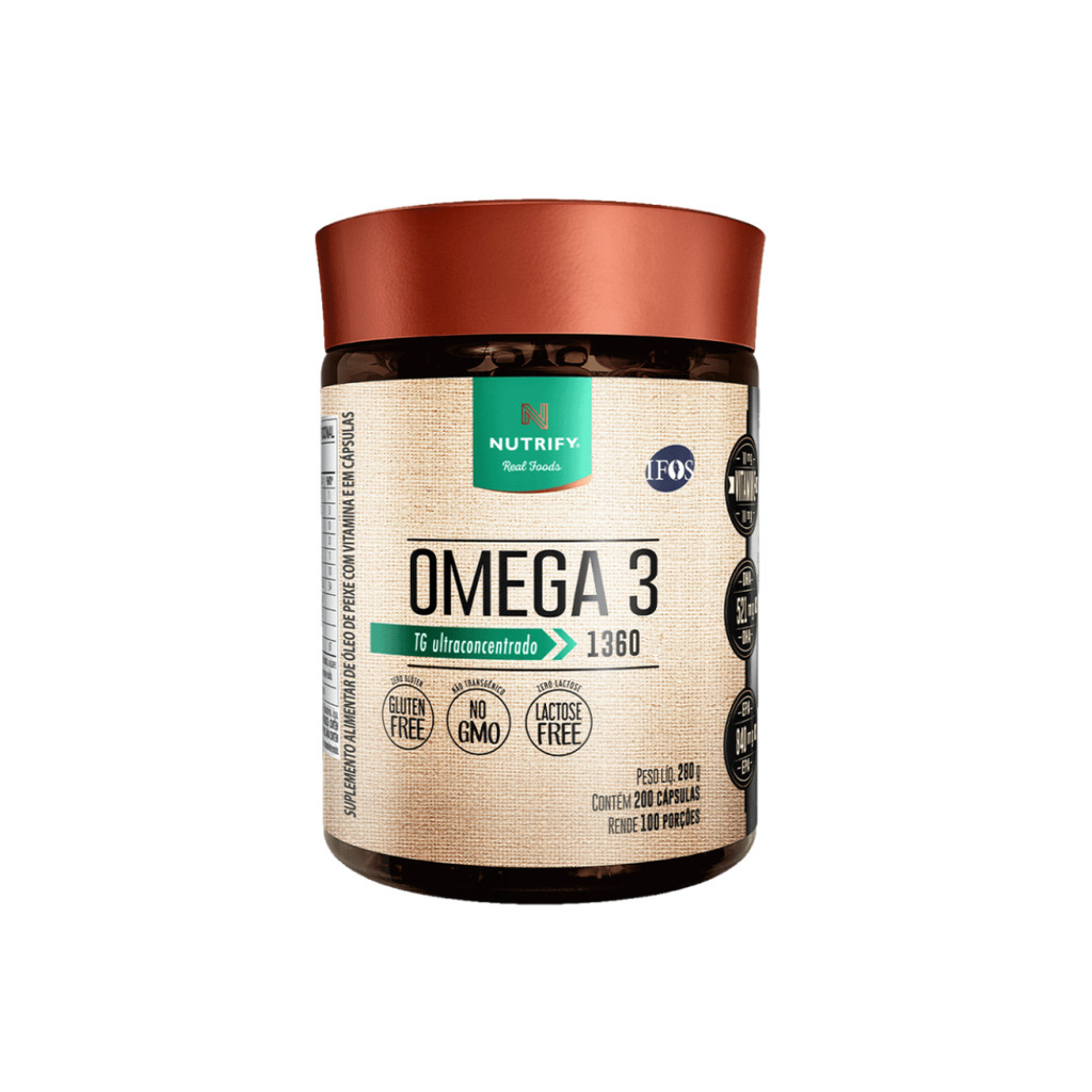 Omega 3 Original - Ômega 3 200 Capsulas - Nutrify | Shopee Brasil