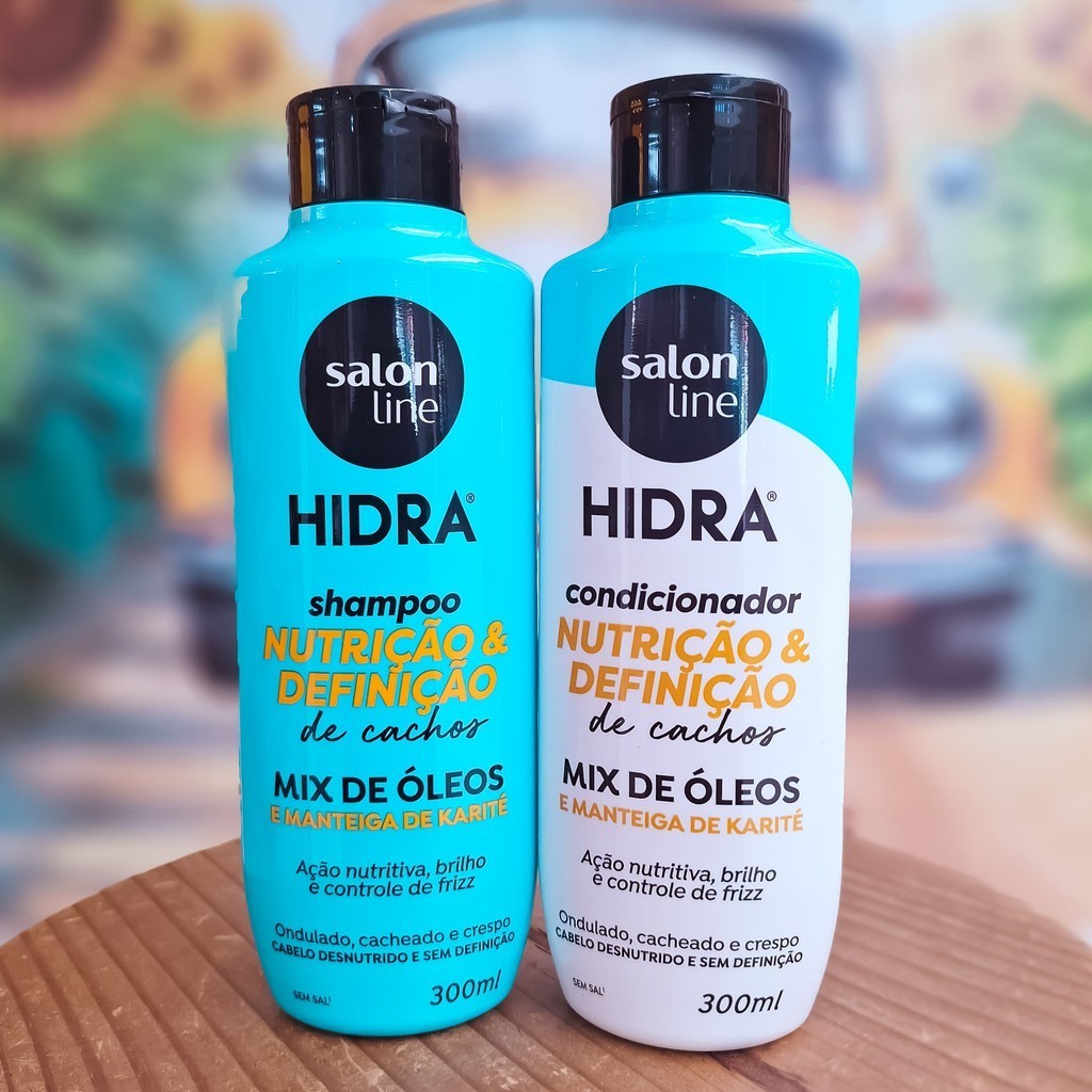 Kit Salon Line Hidra Nutrição & Definição - Shampoo e Condicionador ...